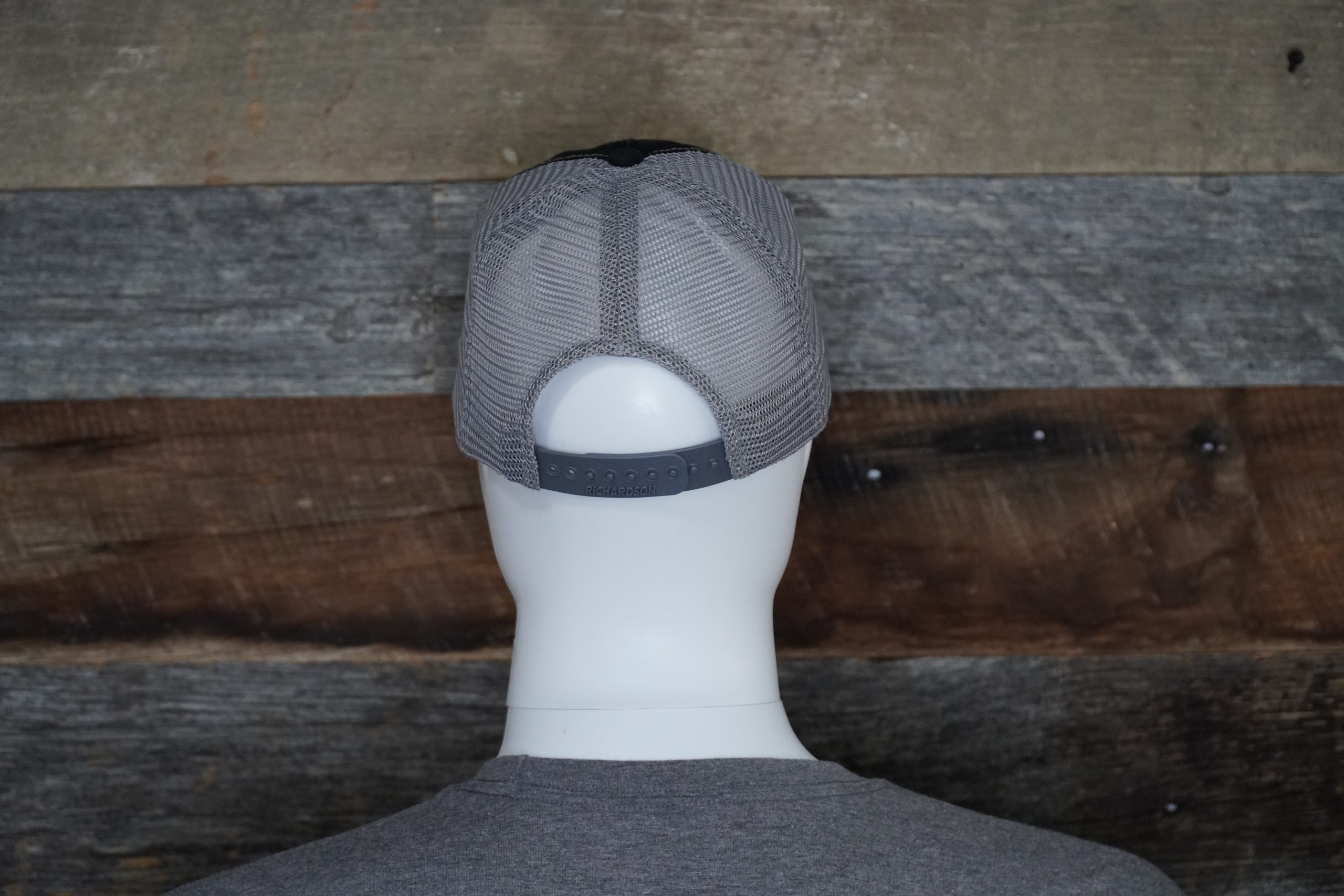 BLACK / GREY UNSTRUCTURED TRUCKER CAP - Southern Country Customs